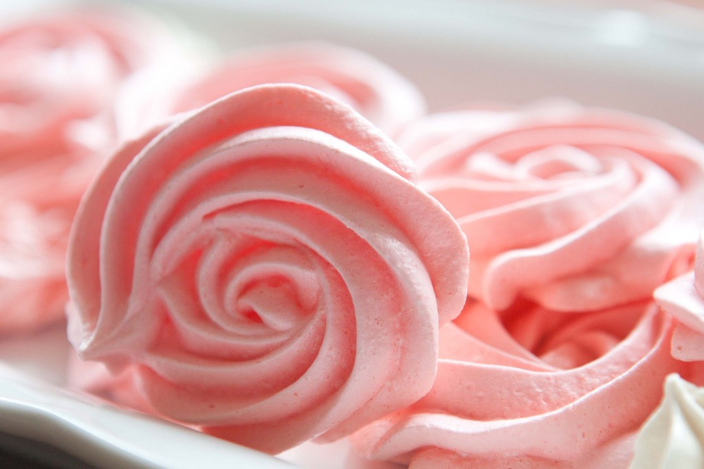meringue roses | teacher-chef